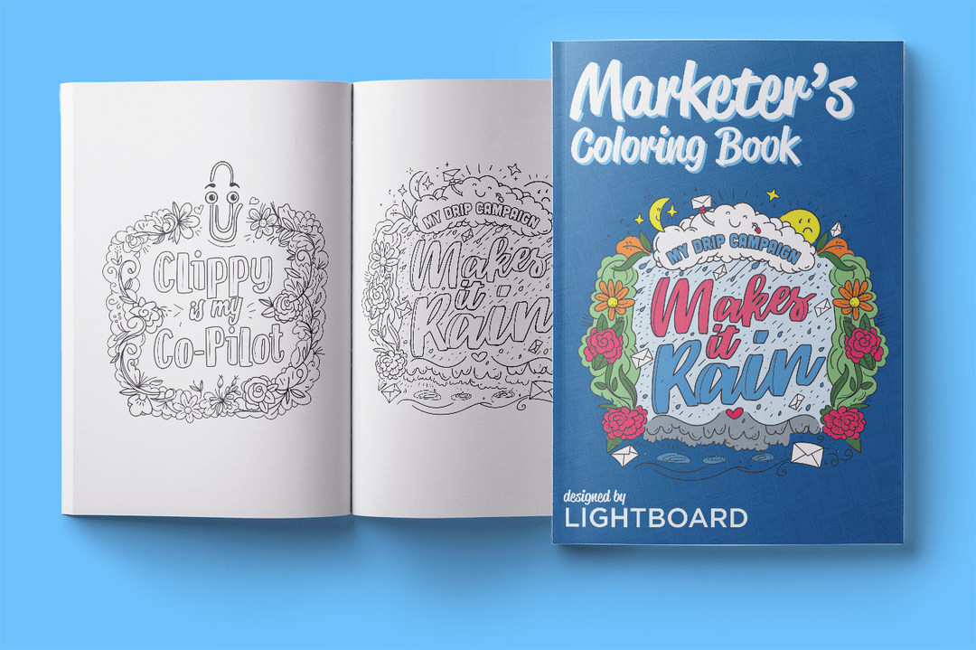Marketing Coloring Book from Lightboard